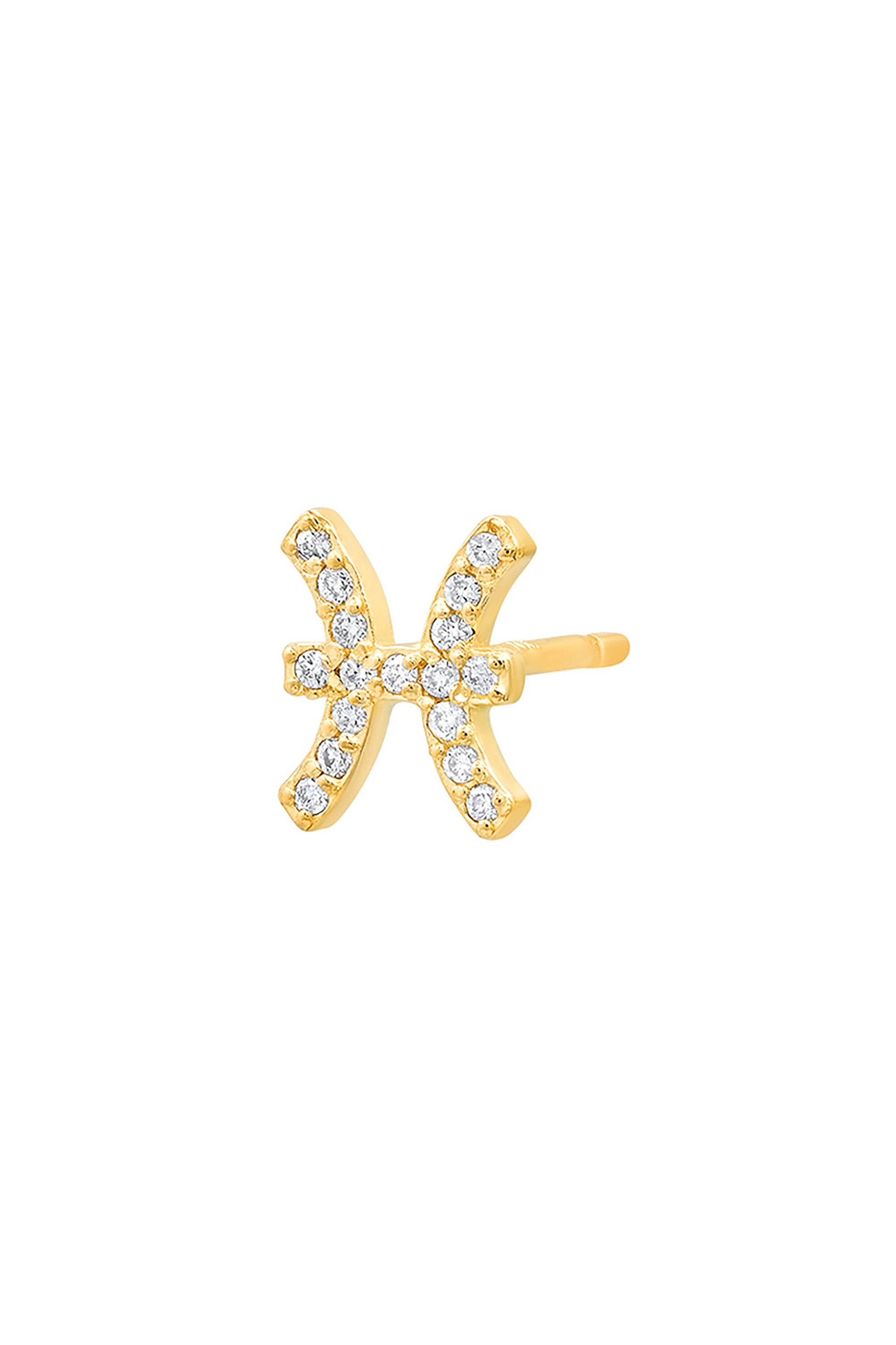 Diamond Pisces Earring – BYCHARI