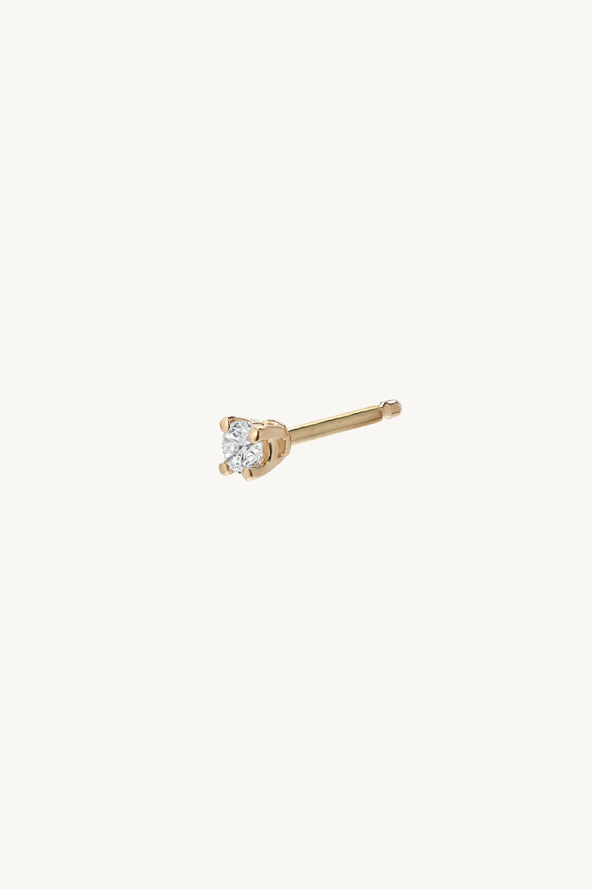 Mini Diamond Earring – BYCHARI