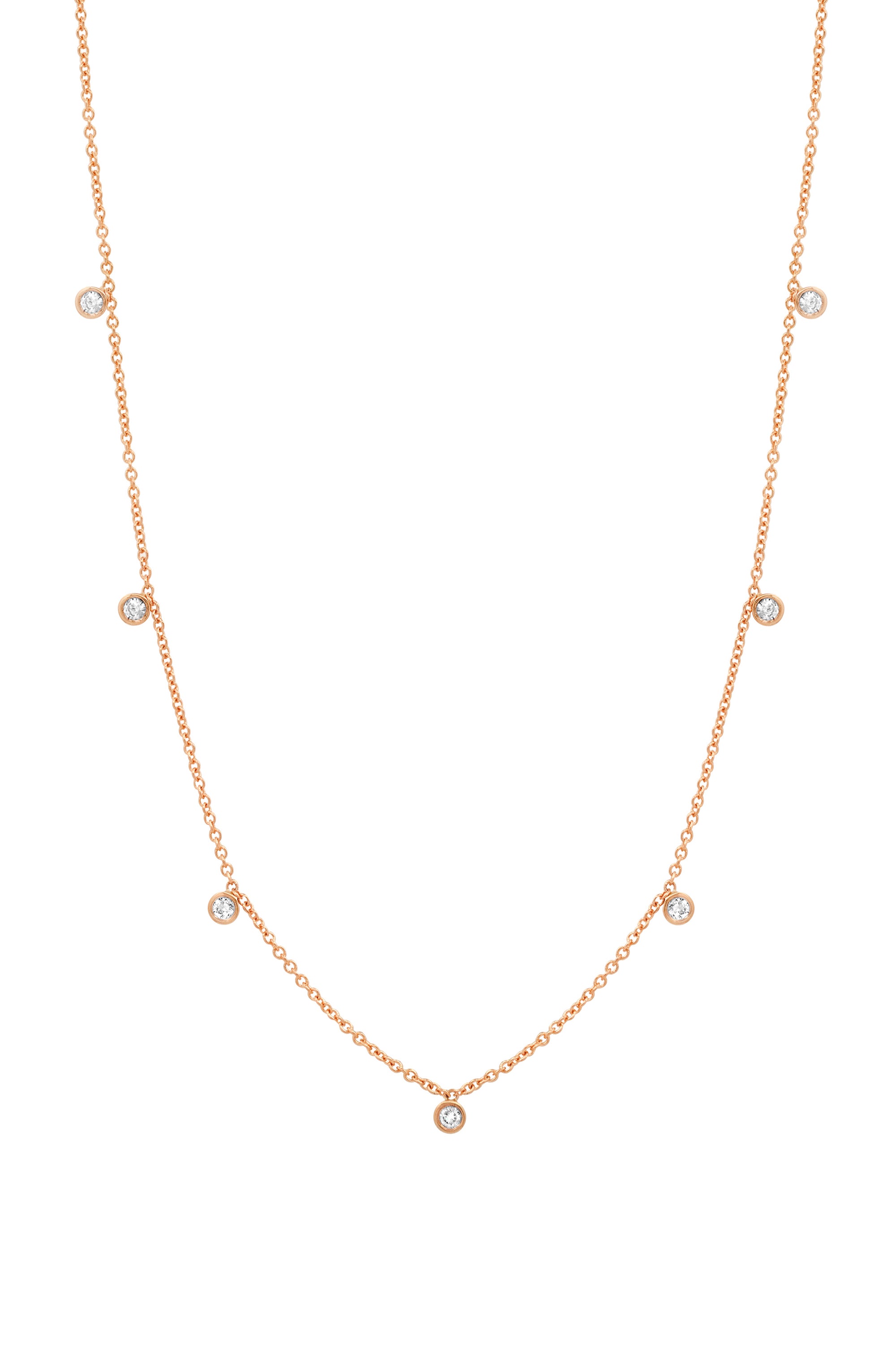 7 Diamond Necklace – BYCHARI