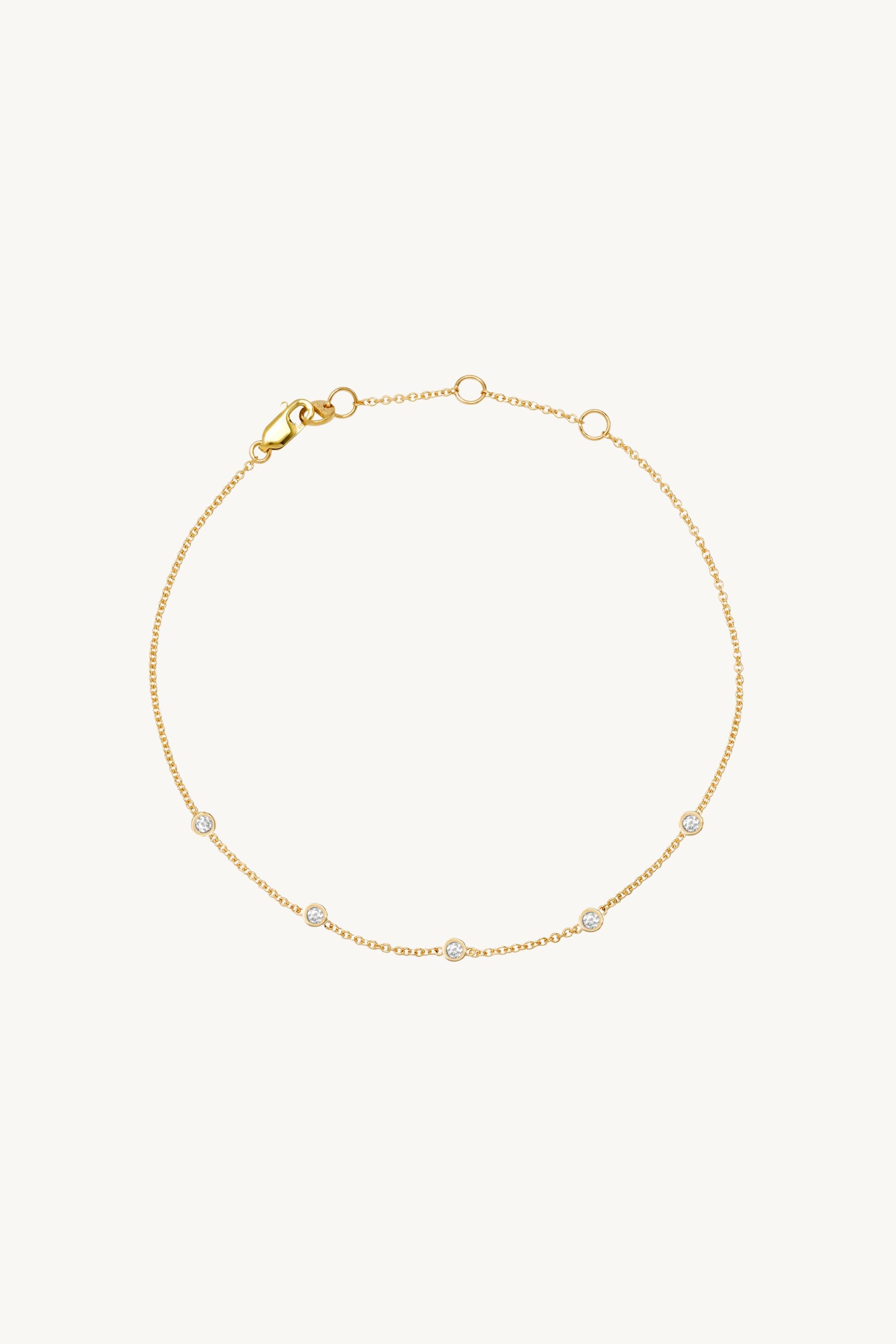 5 Diamond Bracelet – BYCHARI