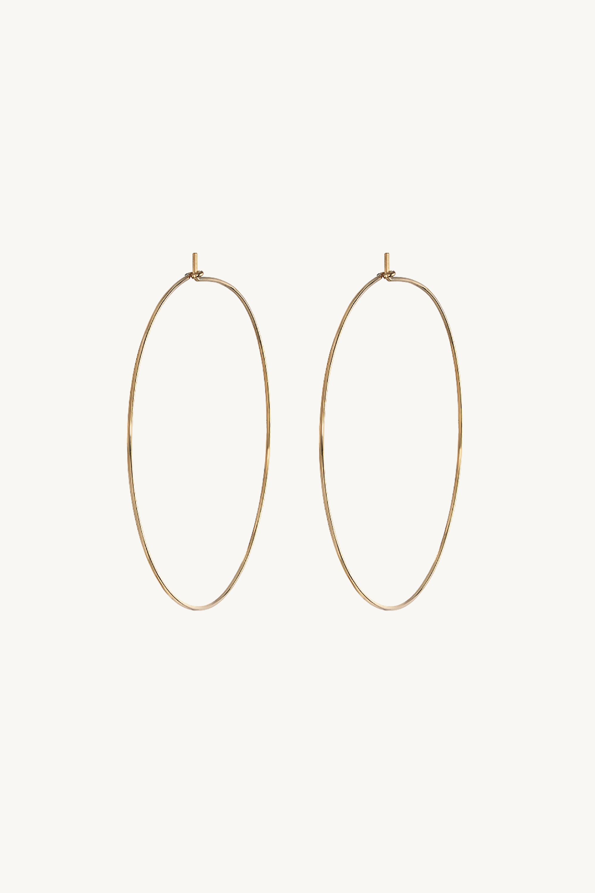 Large Hoop Earrings – BYCHARI