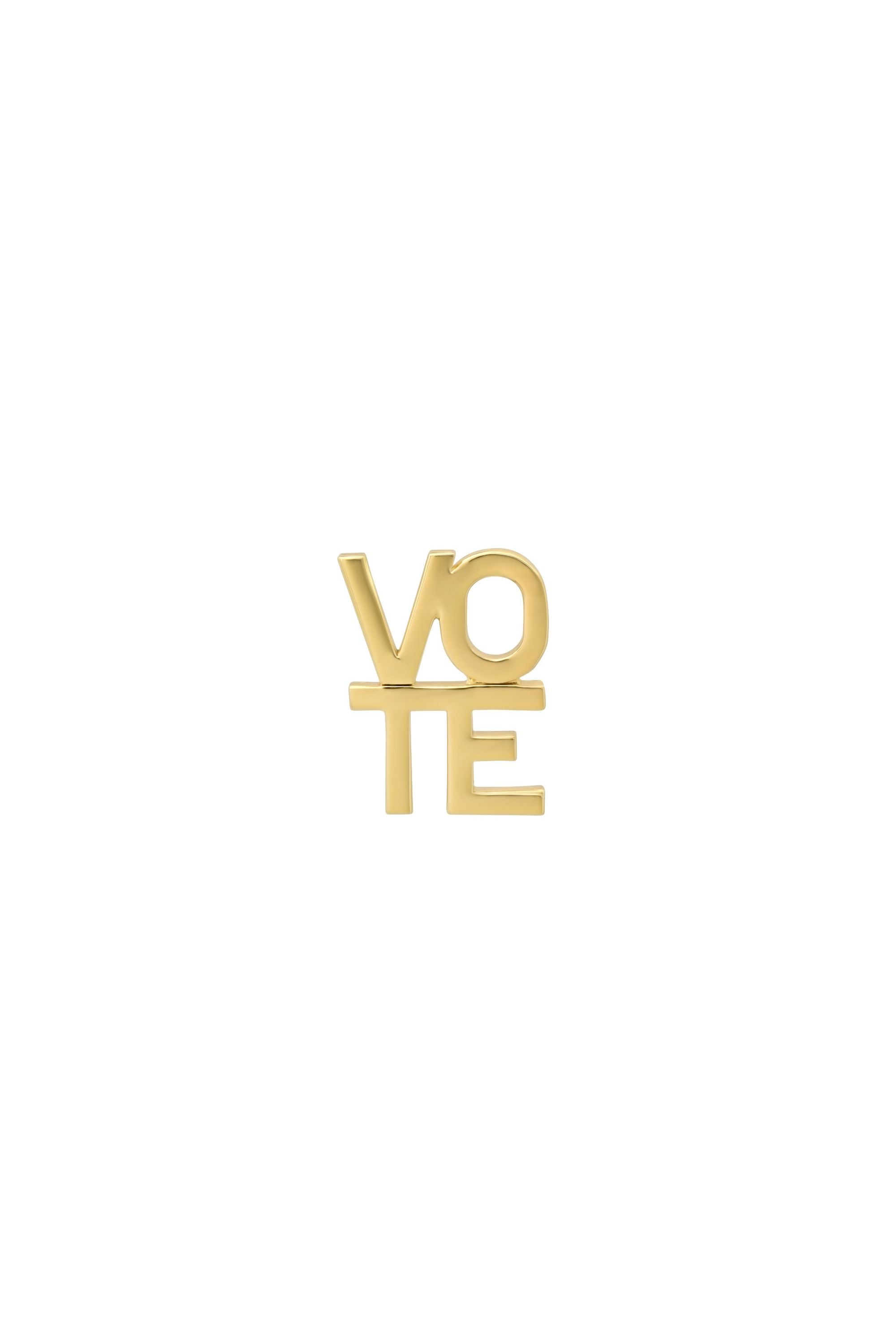 The Stacked Vote Pin – BYCHARI