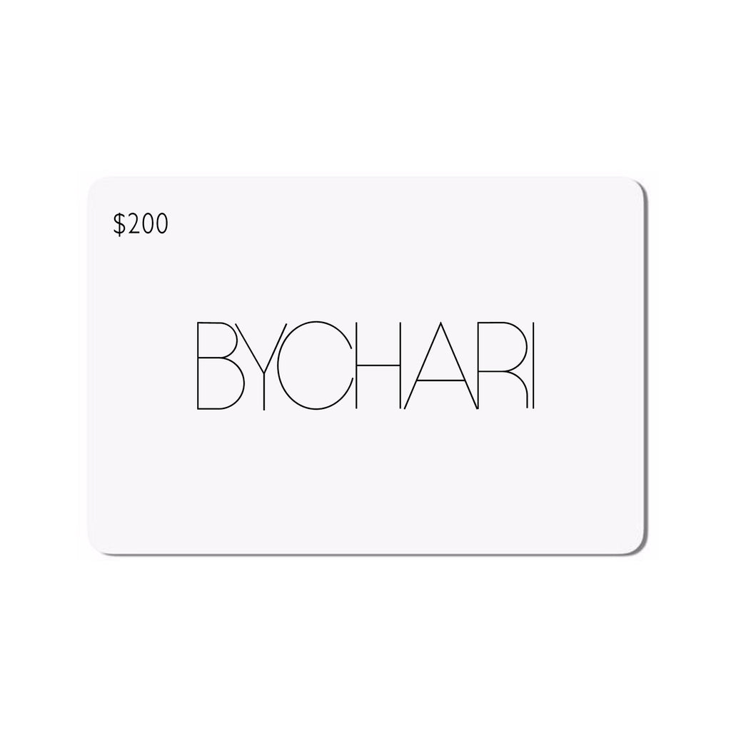 200 Gift Card BYCHARI 200 Gift Card BYCHARI