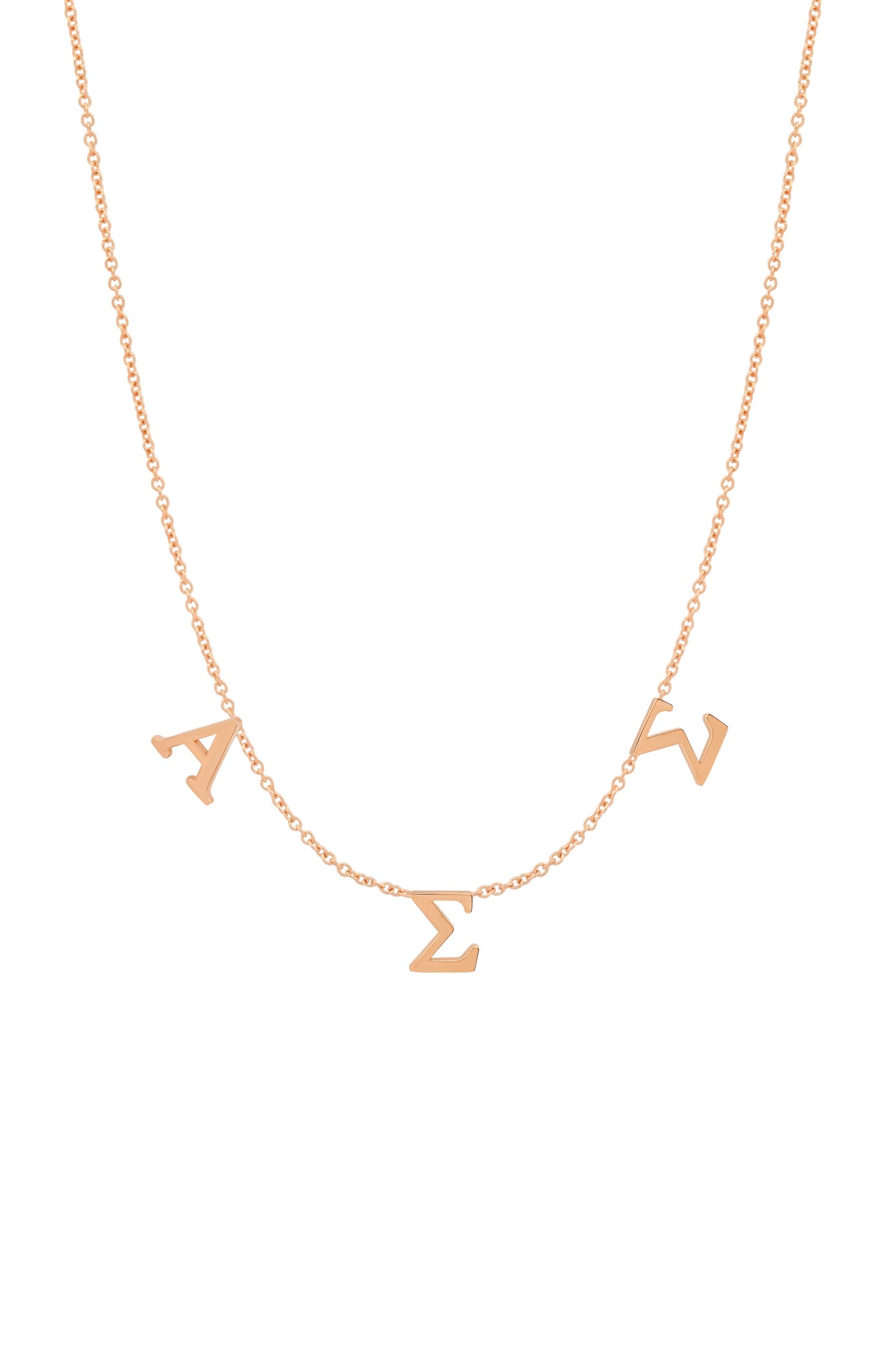Alpha Sigma Sigma Necklace – BYCHARI