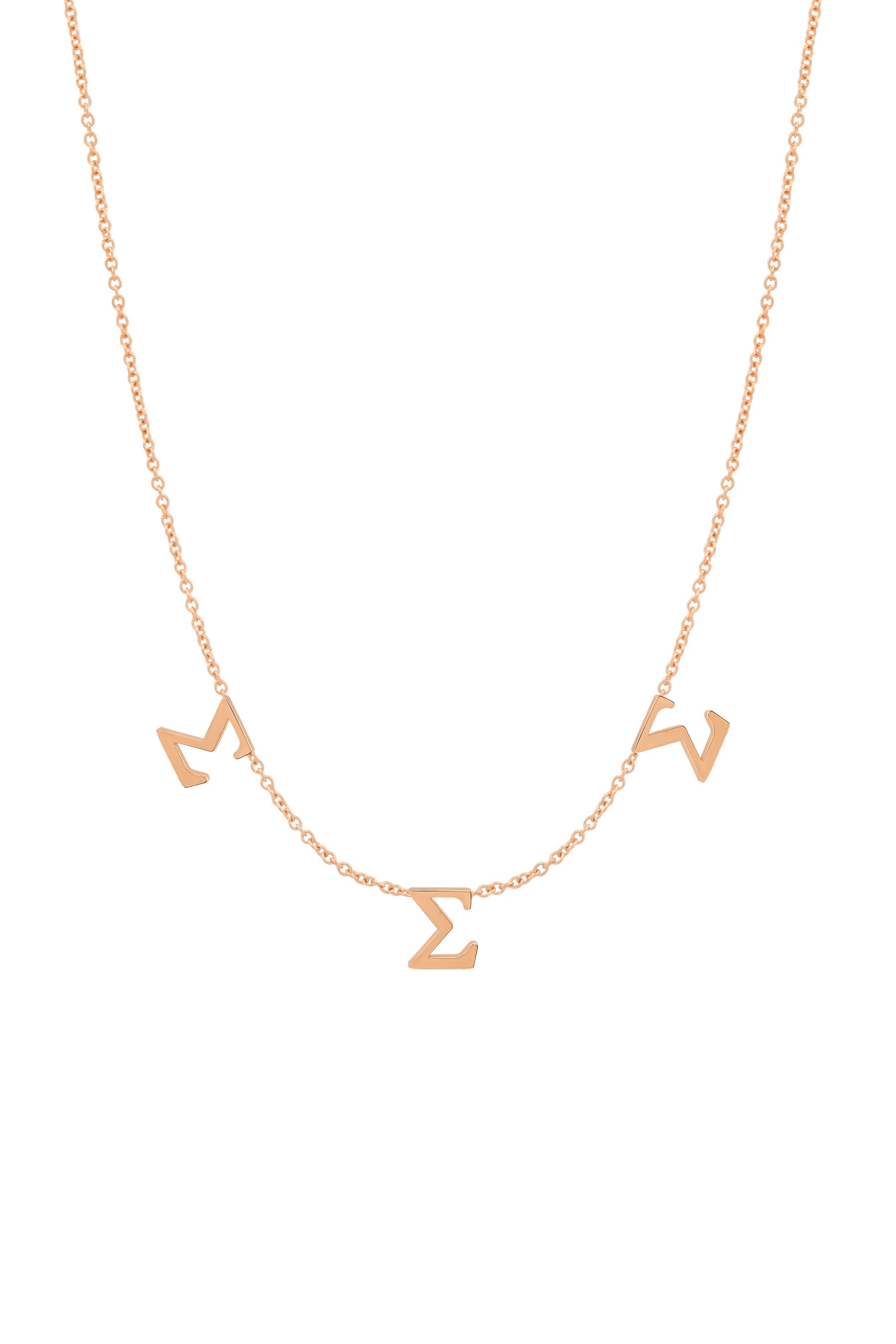 Sigma Sigma Sigma Necklace – BYCHARI